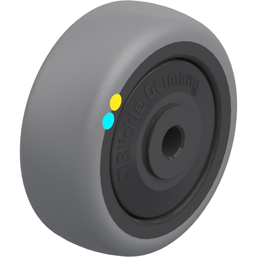 Blickle - Rigid & Swivel Caster Wheel: Rubber, 2" Dia, 3/4" Wide | MSC ...