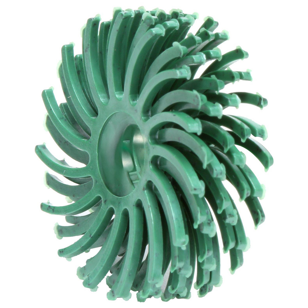 3M - Radial Bristle Brush: 1" Dia, 1/16" Center Hole, Ceramic | MSC Direct