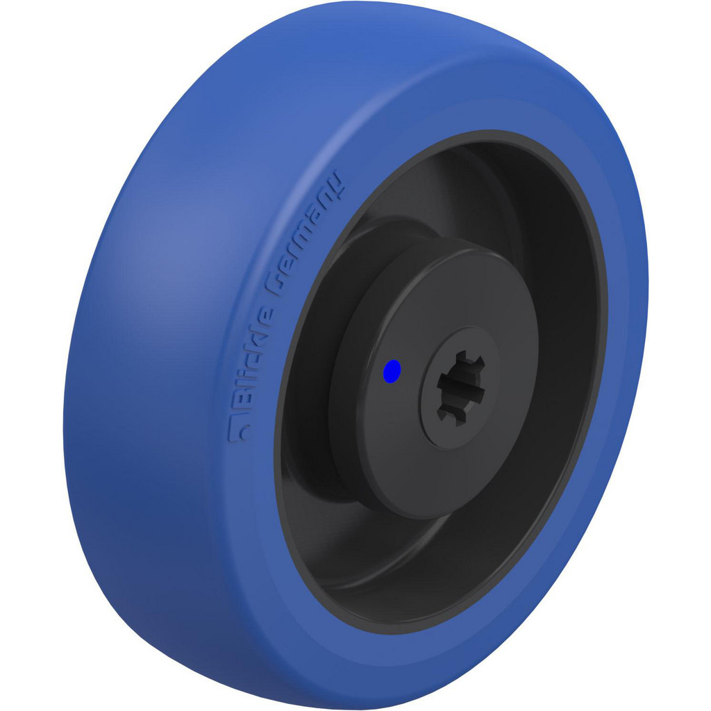 Blickle - Rigid & Swivel Caster Wheel: Polyurethane, 6-5/16" Dia, 2 ...