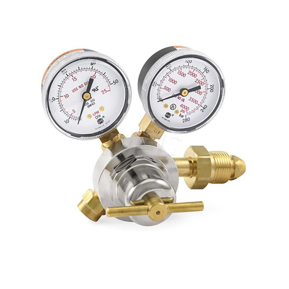 Miller/Smith - 580 CGA Inlet Connection, Female Fitting, Argon Welding ...