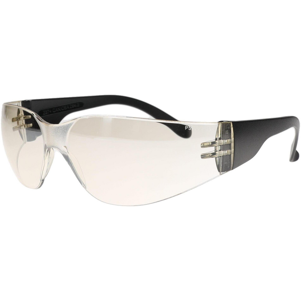 PRO-SAFE - Safety Glasses: Scratch-Resistant, Polycarbonate, Silver ...