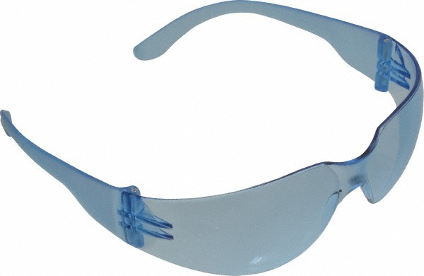PRO-SAFE - Light Blue Lenses, Frameless Safety Glasses - 93884393 - MSC ...