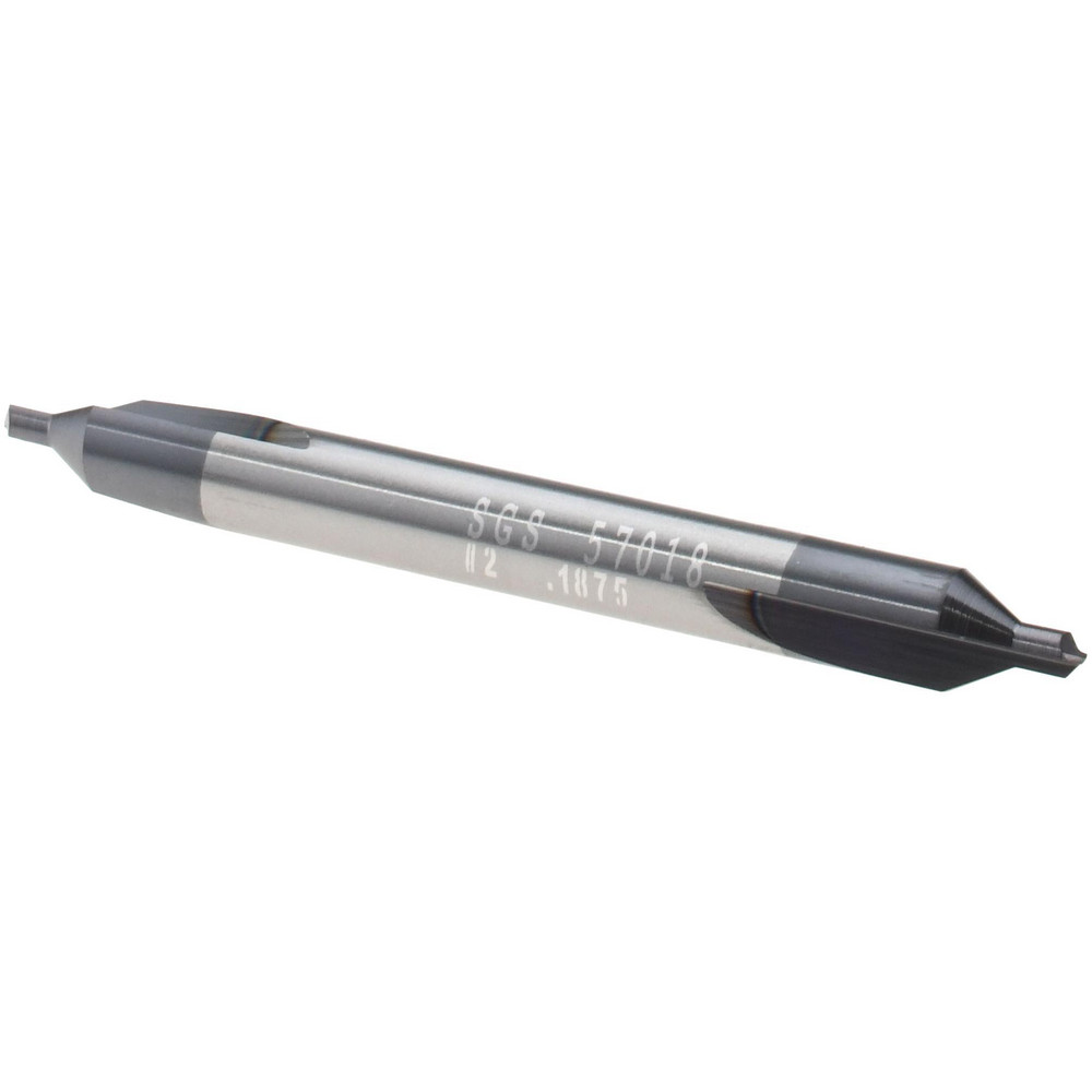 SGS - Combination Drill & Countersink: #2, 118 deg, Solid Carbide | MSC Direct