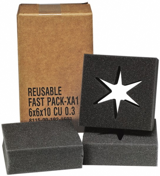 AbilityOne - Vertical Shipping Box: 14" Long, 14" Wide, 16" High | MSC ...