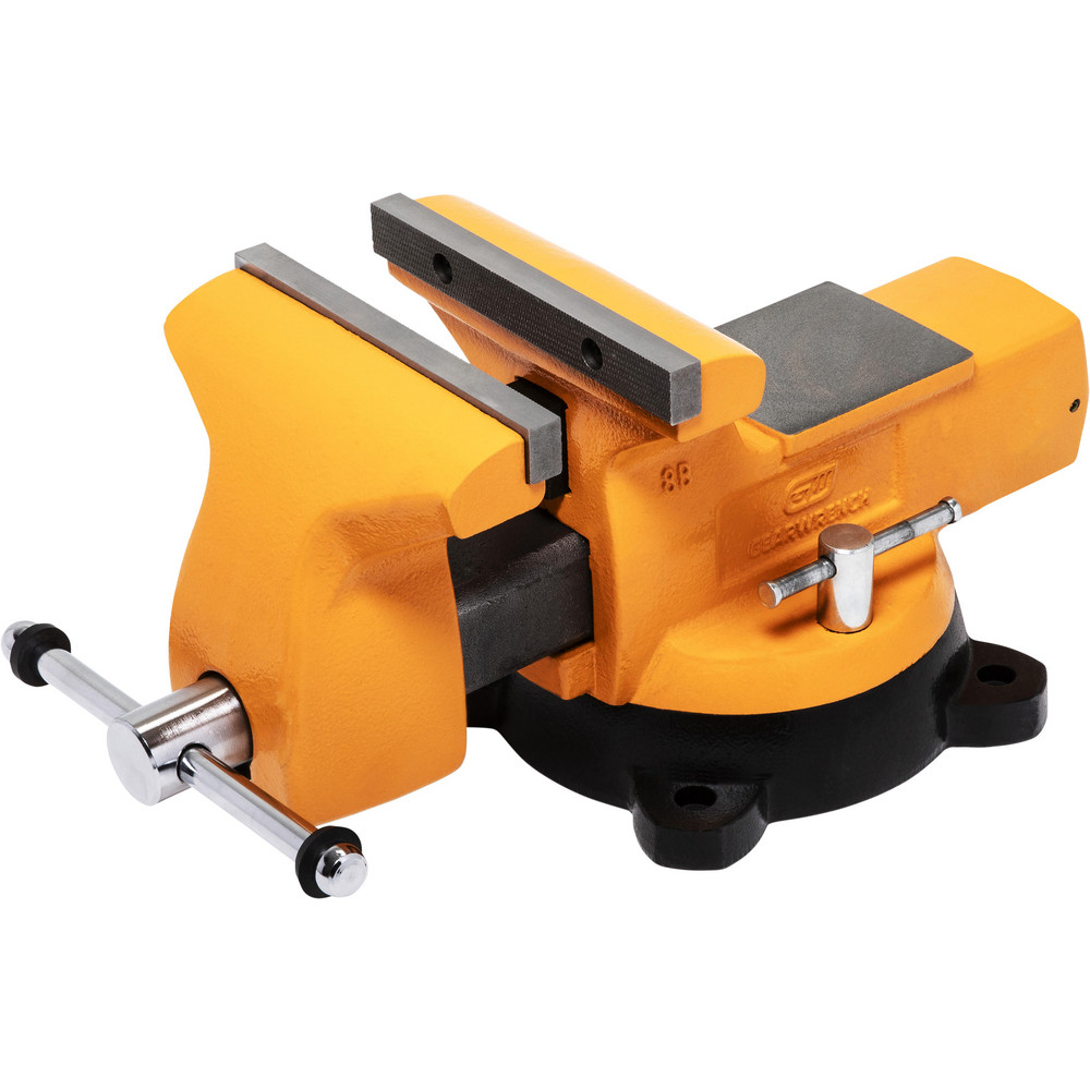 GEARWRENCH - Bench Vise: 8-1/2" Jaw Width, 8-1/2" Jaw Opening, 4-1/2 ...