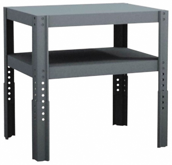 Value Collection - Work Table: 24" Wide, Steel Top | MSC Direct