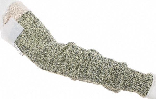 Ansell - Cut & Puncture-Resistant Sleeve: Size Universal, Yellow, ANSI Cut A2 | MSC Direct