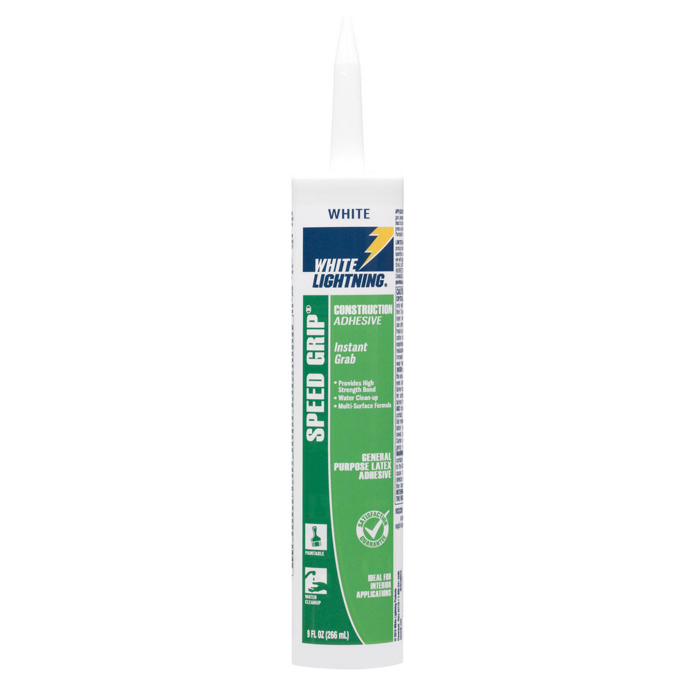White Lightning - Construction Adhesives: Chemical Type: Water-Based ...