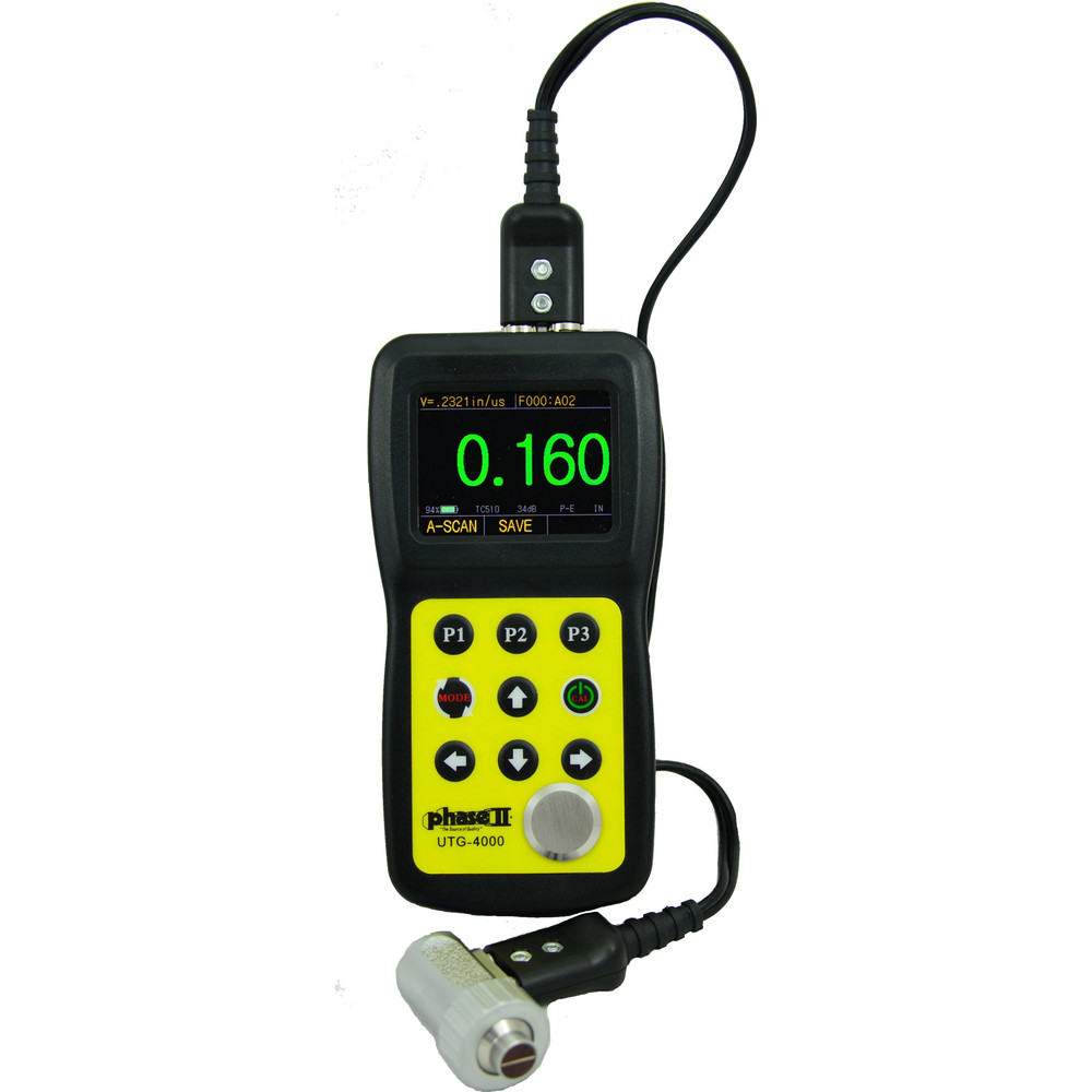 Phase II - Electronic Thickness Gages: Minimum Measurement (mm): 0.64 ...