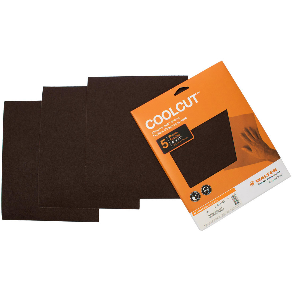 WALTER Surface Technologies - Sanding Sheet: 11" OAL, 80 Grit, Aluminum ...