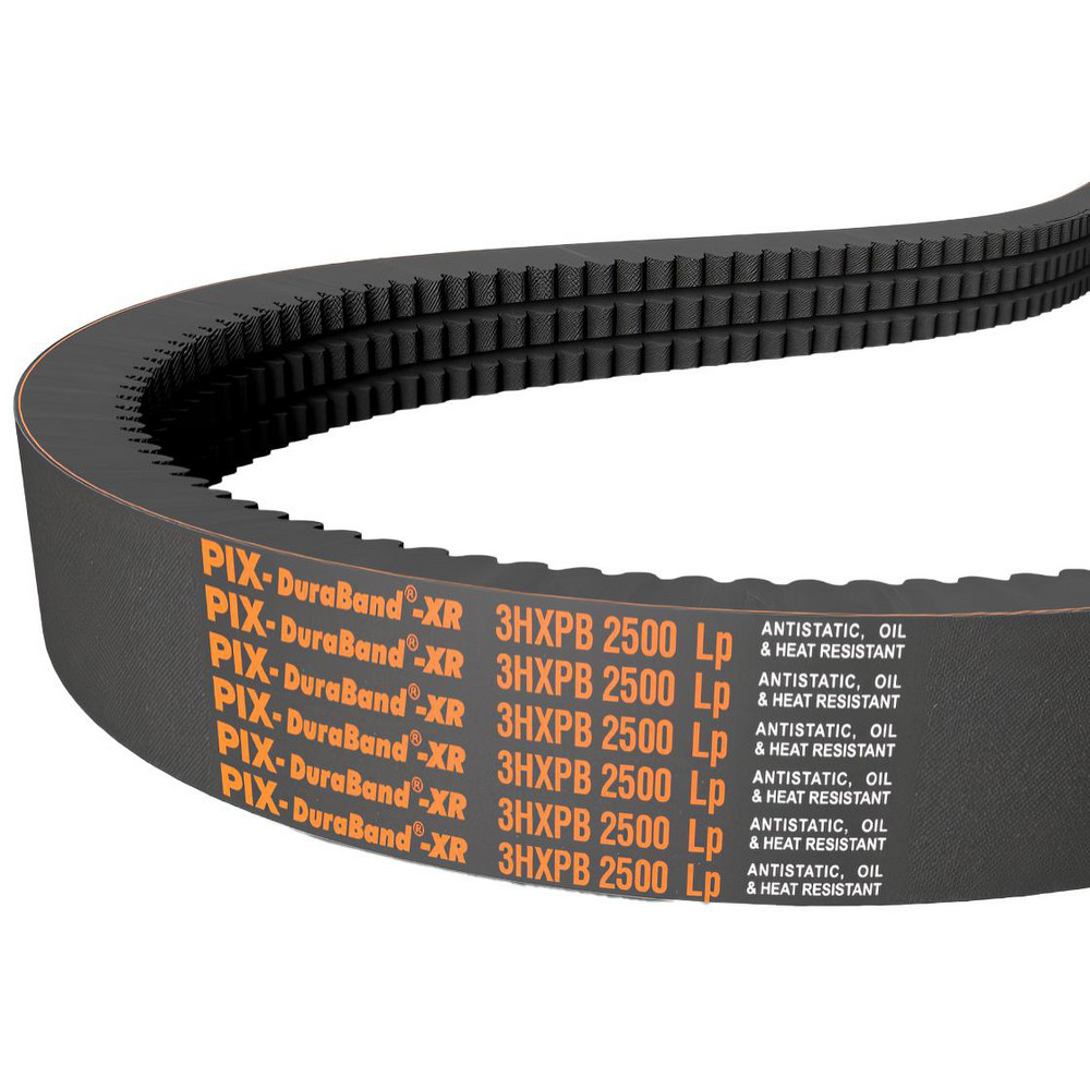 PIX - Banded & Cogged V-Belt: Section 5VX, 81.3000" Outside Length, 5/8 ...