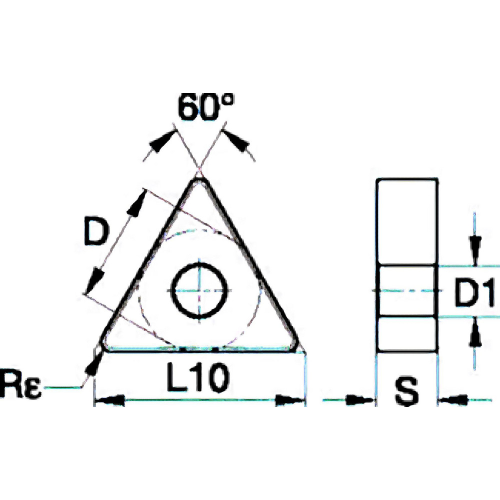 Widia - Turning Insert: TNGG331FS, Carbide | MSC Direct
