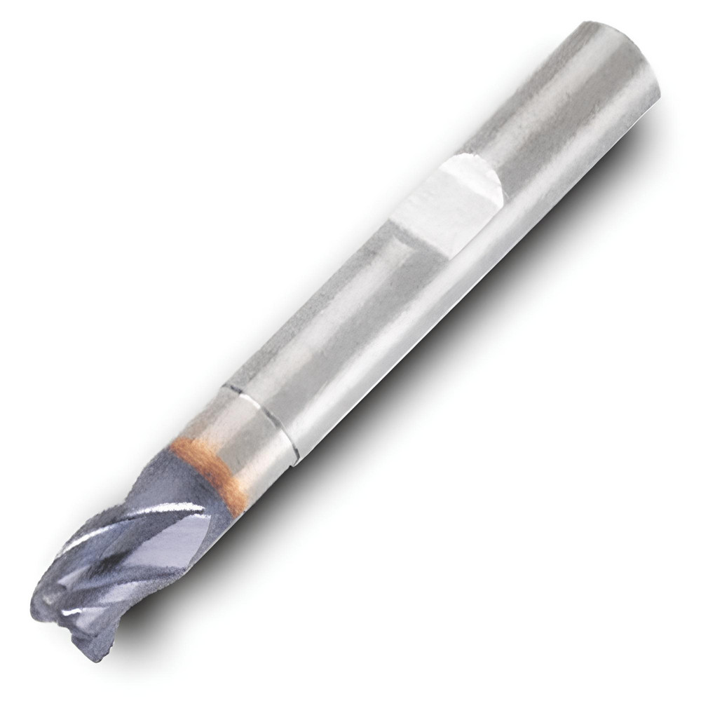 Ingersoll Cutting Tools - Corner Chamfer End Mill: 3/16" Dia, 1/4" LOC, 3 Flute, 0.0100" Chamfer ...