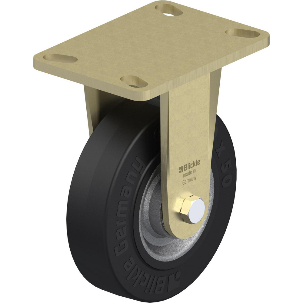 Blickle - Top Plate Casters: Mount Type: Plate; Number of Wheels: 1.000 ...