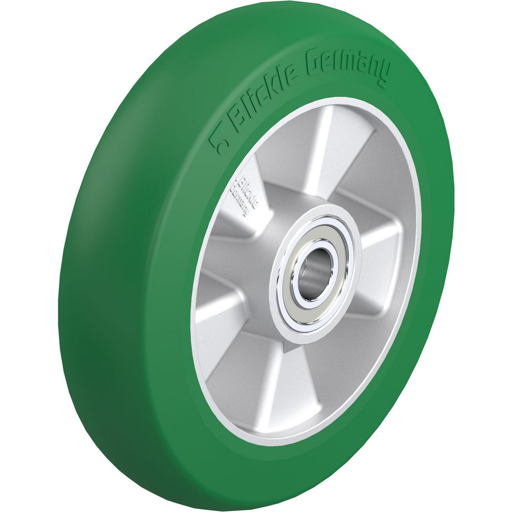 Blickle - Rigid & Swivel Caster Wheel: Polyurethane, 8" Dia, 2" Wide ...
