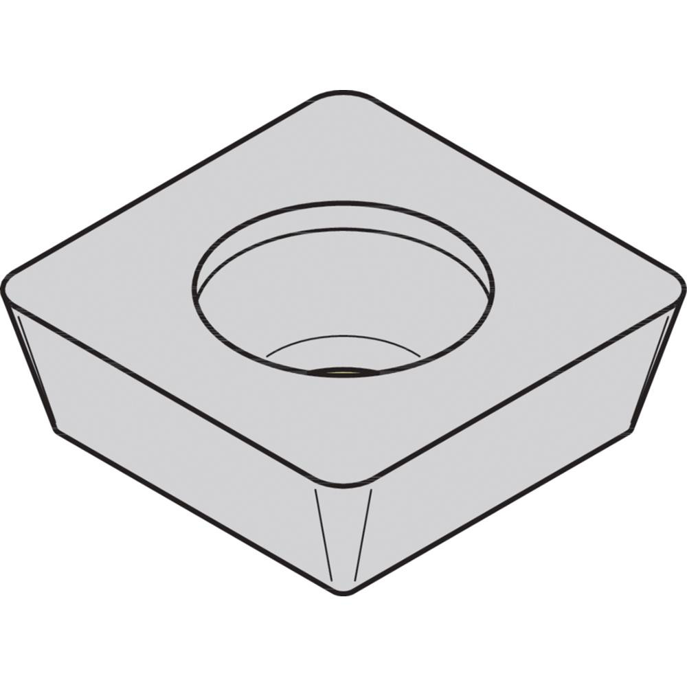 Widia - Milling Insert: ANSI SDMW322, ISO SDMW090308, WP35CM, Solid ...
