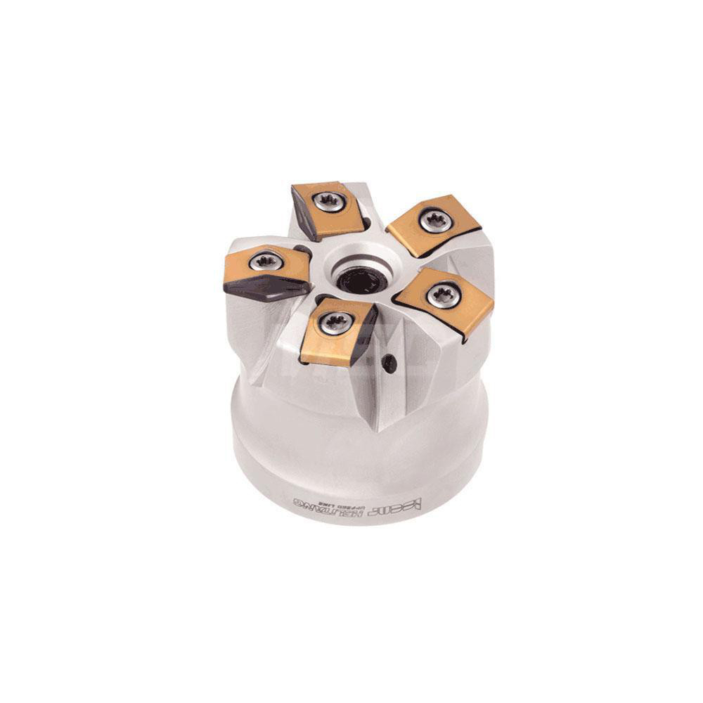 Iscar - Indexable High-Feed Face Mill: 2.402 to 3" Cut Dia, 1" Arbor ...