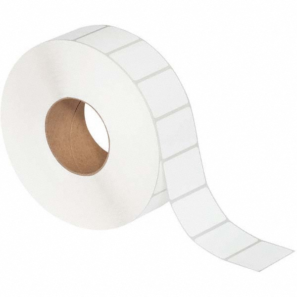 Value Collection - Label Maker Label: White, Matte Coated Facestock, 1 ...