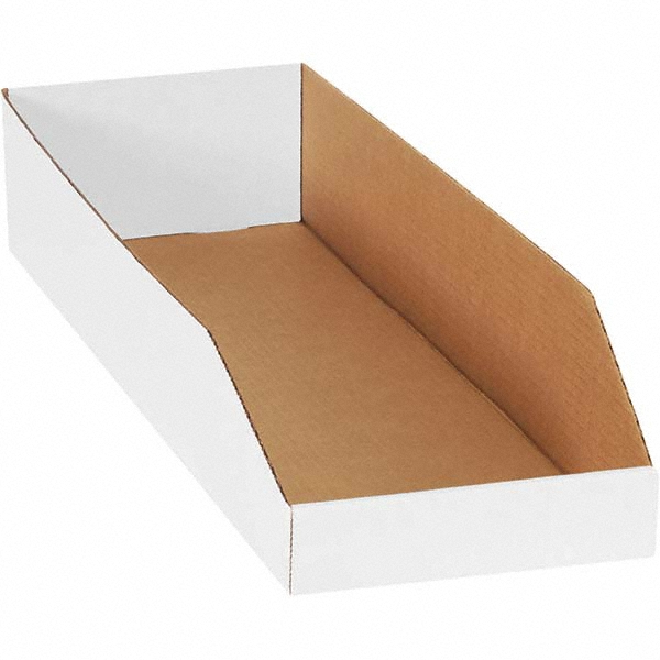 Value Collection - Cardboard Drawer Bin: White | MSC Direct