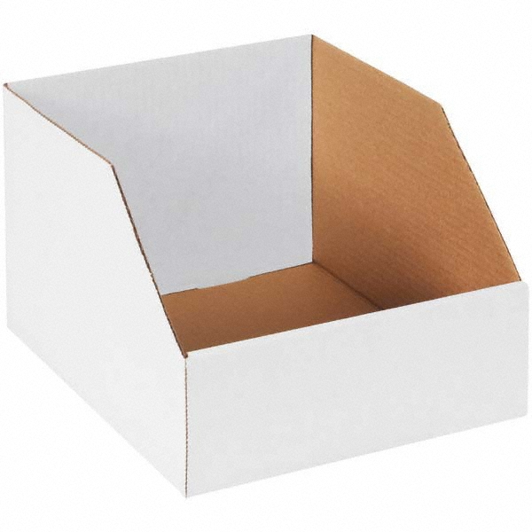 Value Collection - Cardboard Drawer Bin: White | MSC Direct