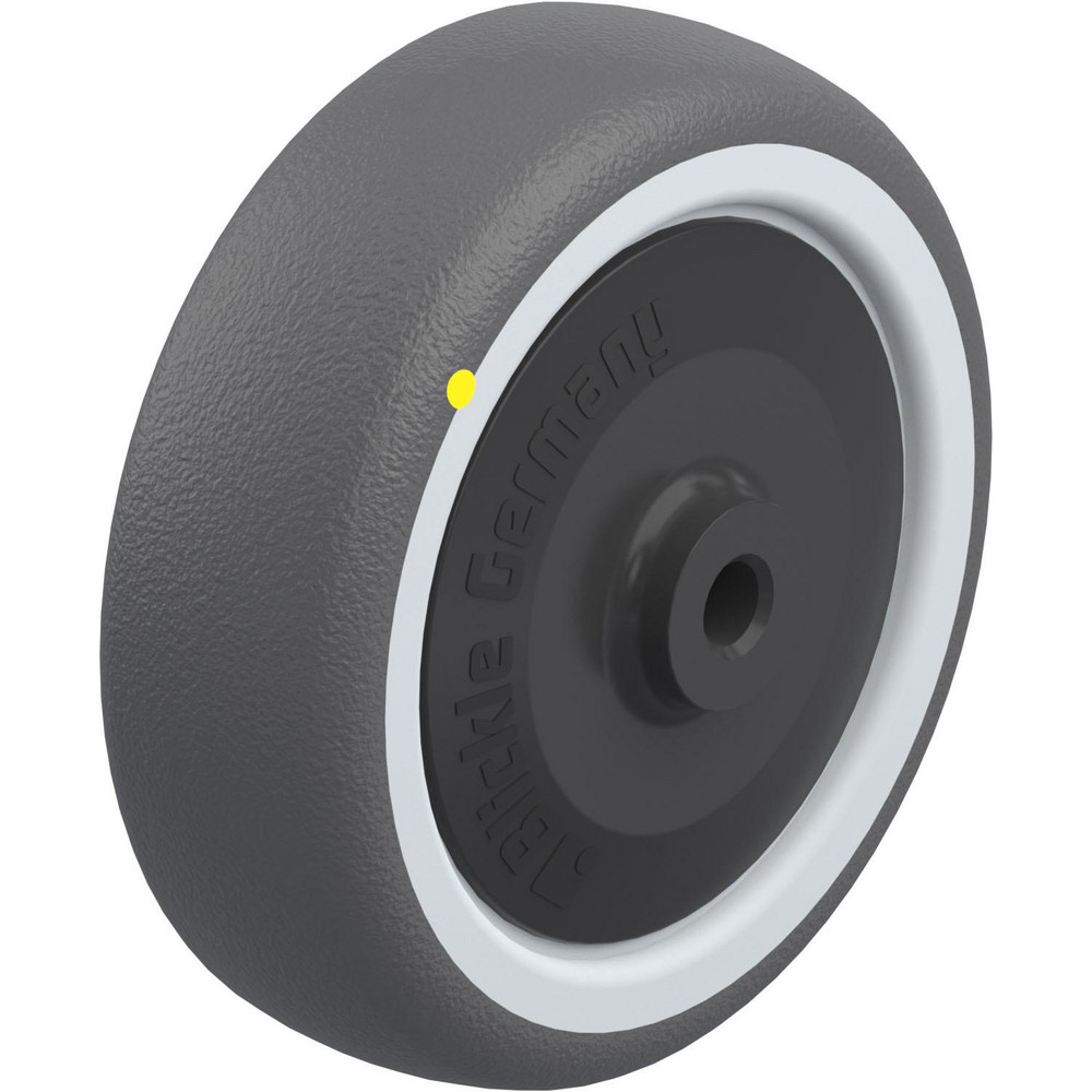 Blickle - Rigid & Swivel Caster Wheel: Polyurethane, 4" Dia, 1-1/4 ...