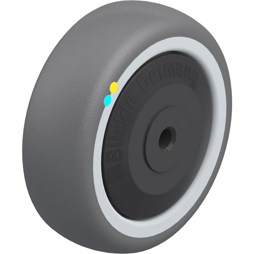 Blickle - Rigid & Swivel Caster Wheel: Polyurethane, 3" Dia, 1" Wide ...