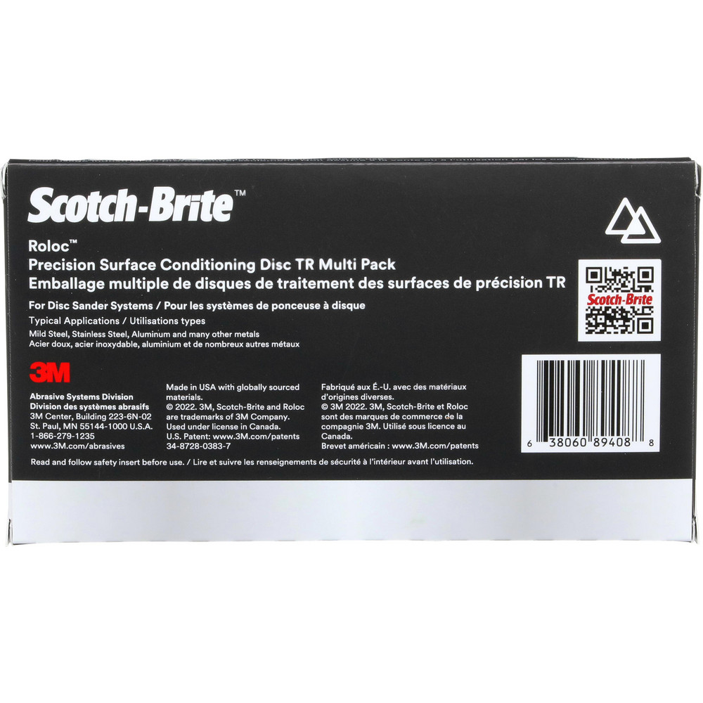 3M - Fiber Disc: 2" Disc Dia, Quick Change TR (Type III), Ceramic ...