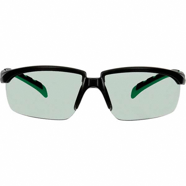 3M - Safety Glasses: Scratch-Resistant, Polycarbonate, Gray Lenses ...