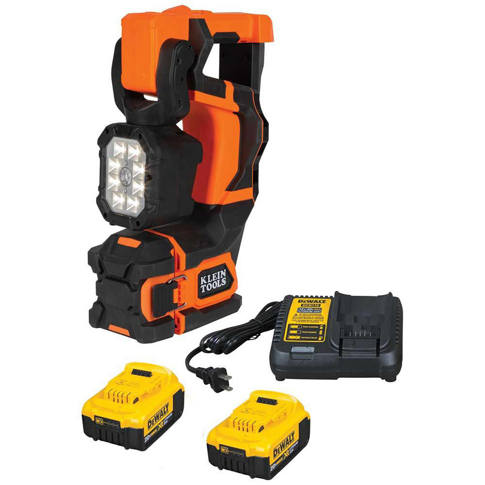 Klein Tools - Portable Work Lights: Portable Type: Clamp; Lamp Type ...