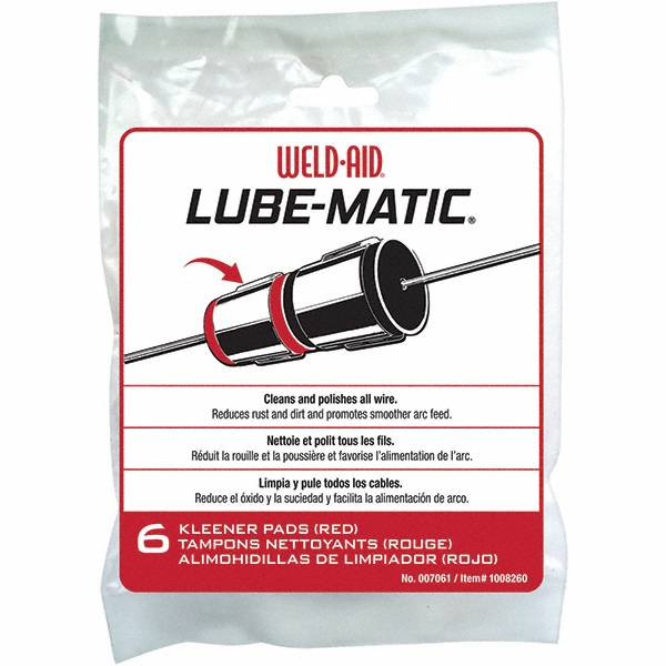 Weld-Aid - Lube-Matic Wire Cleaner Pad: | MSC Direct
