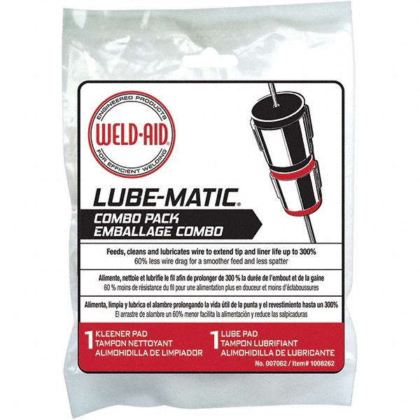 Weld-Aid - 2PC KLEENER/PAD LUBE MATIC COMBO PACK | MSC Direct