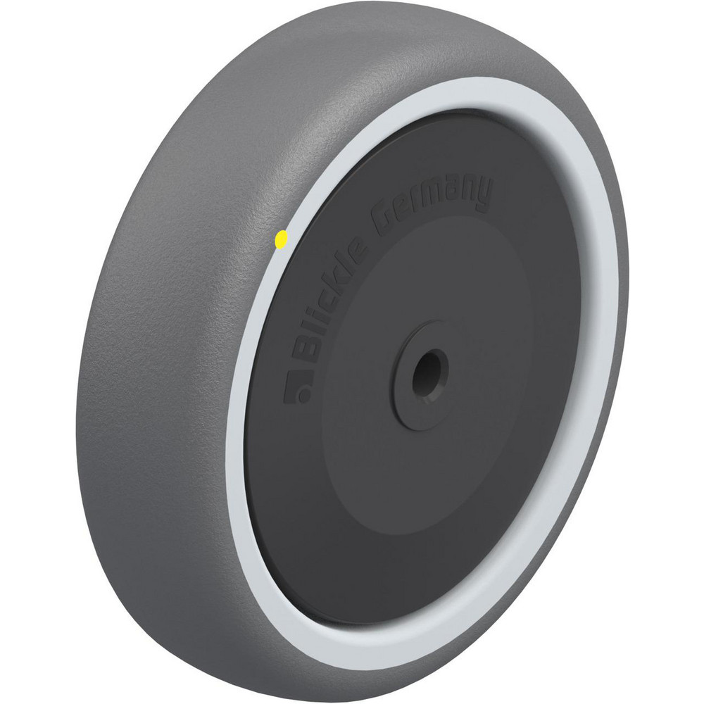 Blickle - Rigid & Swivel Caster Wheel: Polyurethane, 5" Dia, 1-1/4 ...