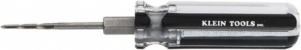 Klein Tools - #6 to 1/4" Nominal Diam, Triple-Tap Tool - - 94570686 ...