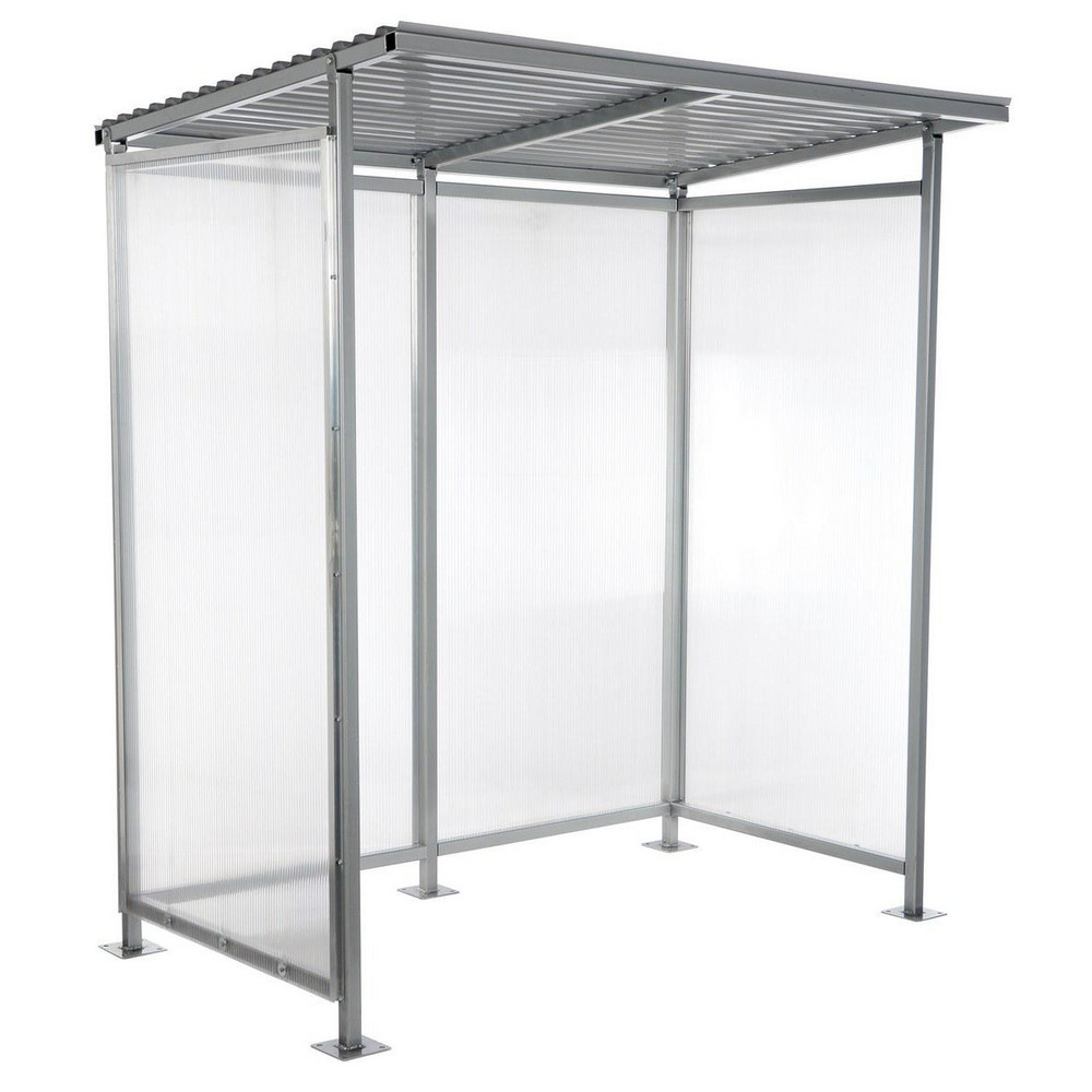 Vestil - 6' Wide x 3' Deep x 6.91' High Smoking Shelter | MSC Direct