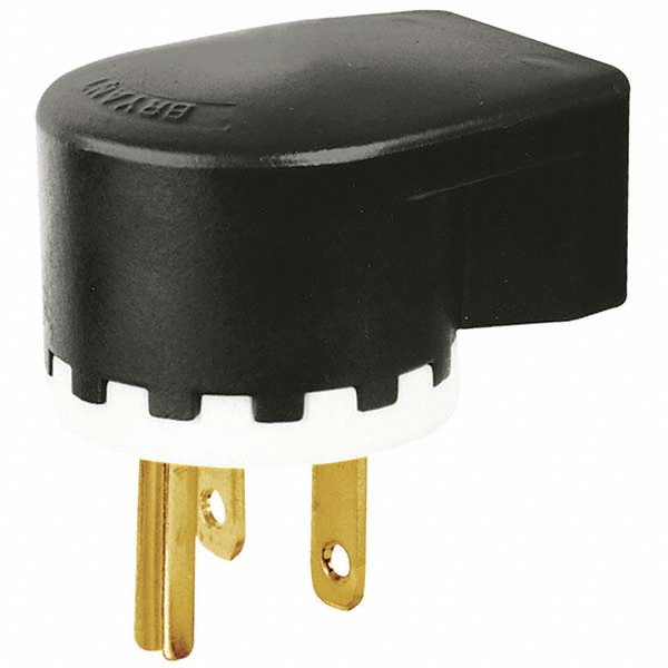 Bryant Electric - Straight Blade Plug: Industrial, 6-15P, 250VAC, Black ...