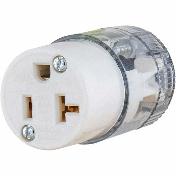 Bryant Electric - Straight Blade Connector: Hospital, 5-20R, 125VAC ...
