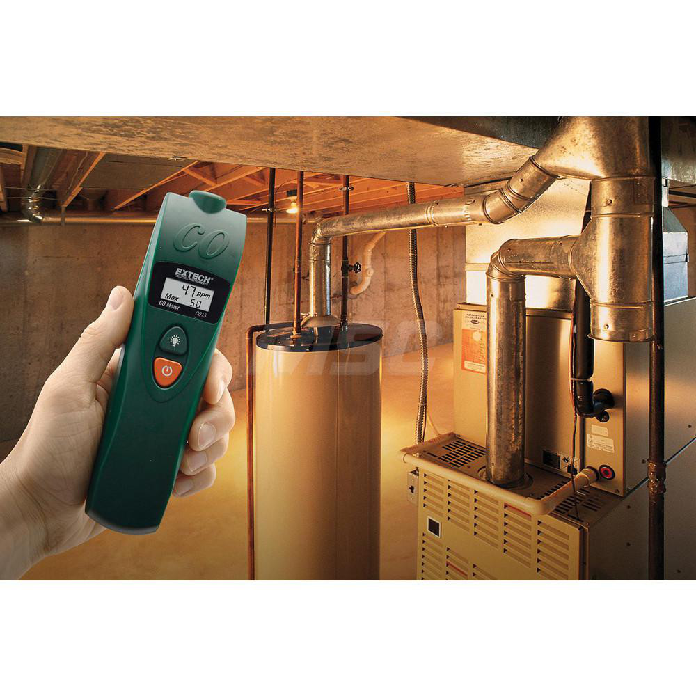 Extech - Explosive Gas Detector: Battery, Thermal Sensor | MSC Direct