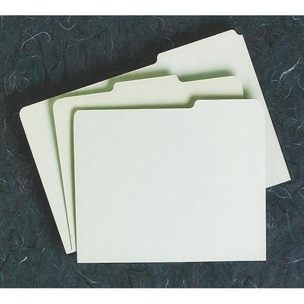 AbilityOne - File & Expansion Folder: Letter, Light Green | MSC Direct
