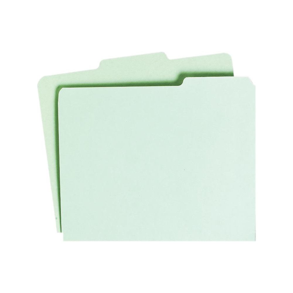 AbilityOne - File & Expansion Folder: Letter, Light Green, 100/Pack ...