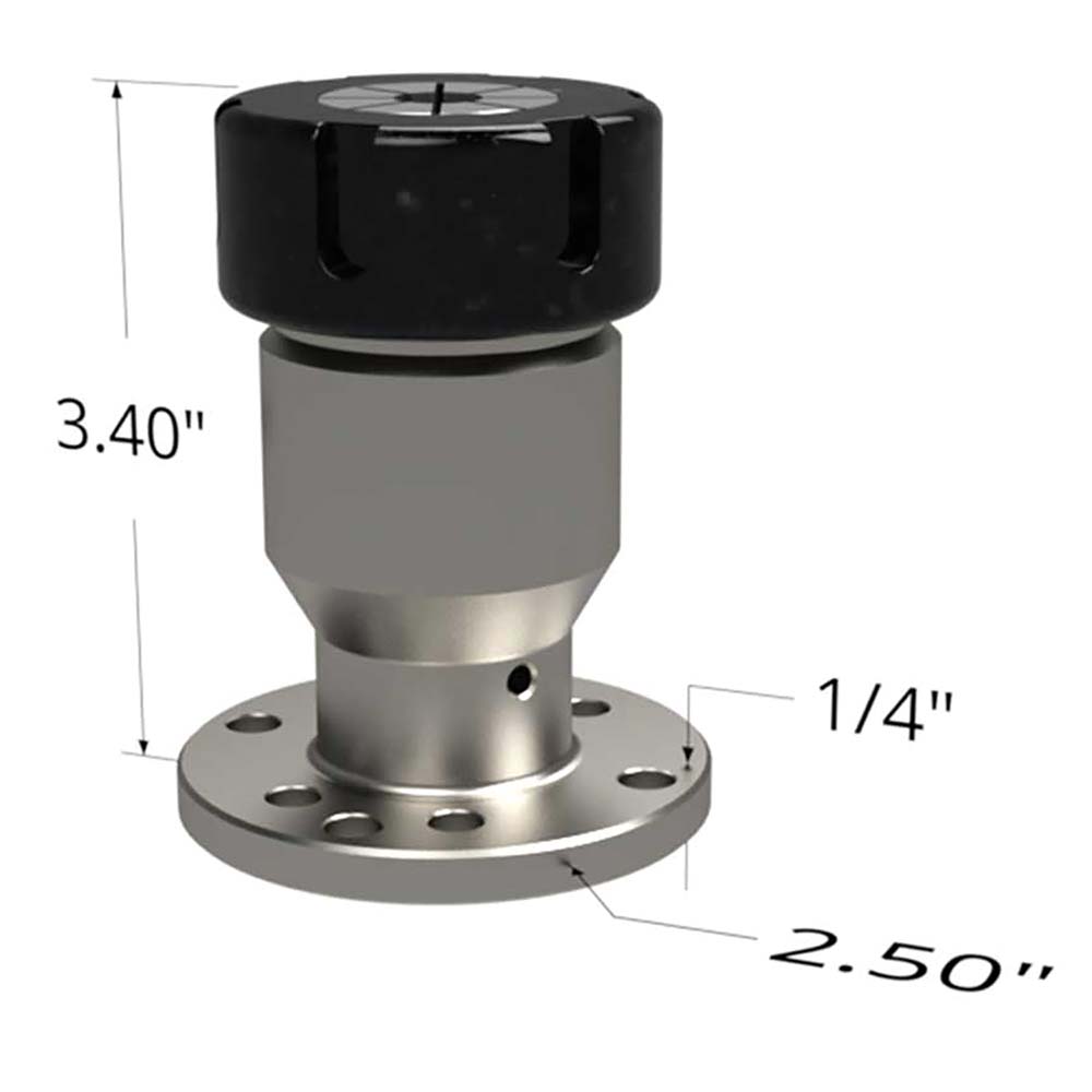 Phillips Precision - CMM Collet Chuck: Aluminum | MSC Direct