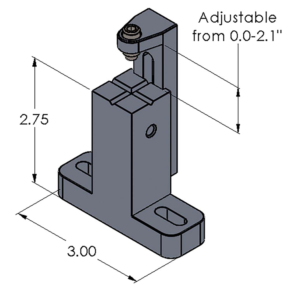 Phillips Precision - CMM Vise: Aluminum | MSC Direct