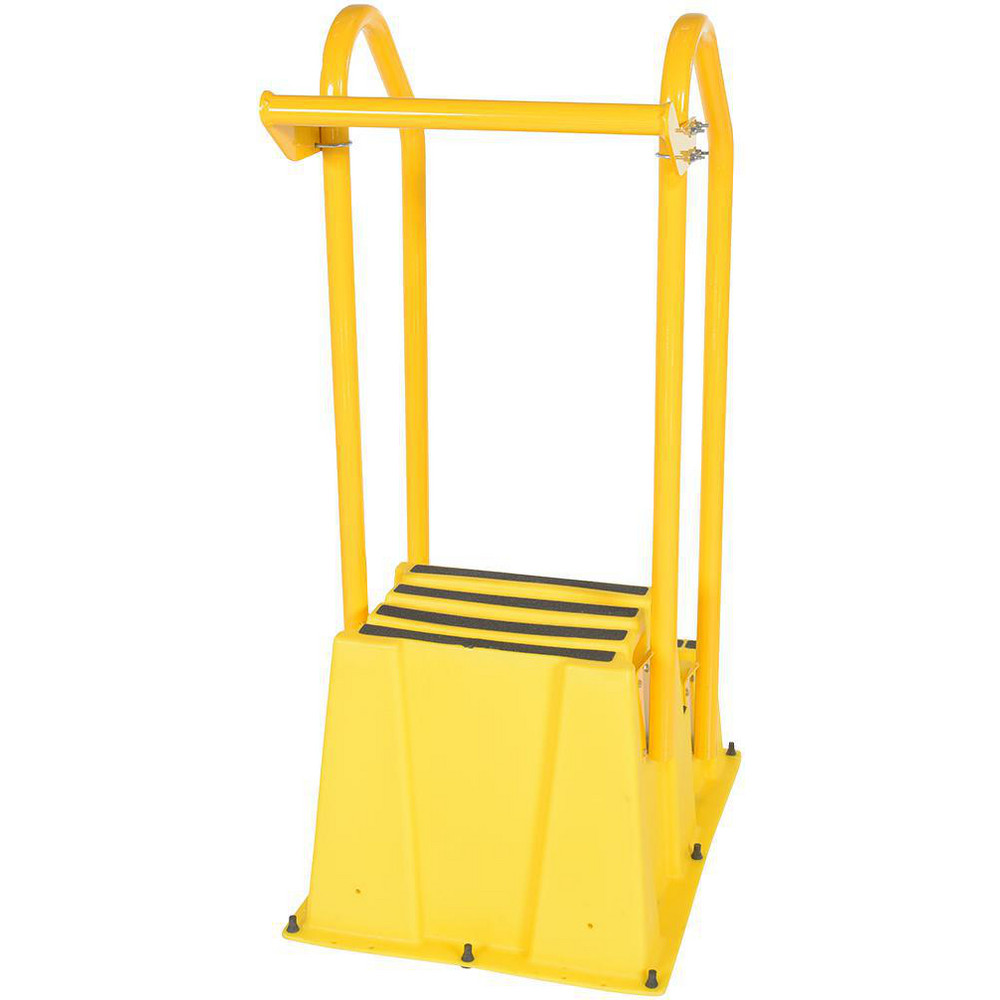 Vestil - 3 Step Polyethylene Step Ladder: 5 ft 4-5/8 in Height | MSC Direct