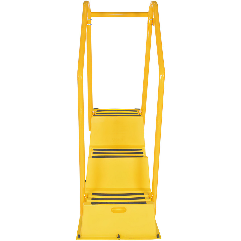 Vestil - 3 Step Polyethylene Step Ladder: 5 ft 8-1/4 in Height | MSC Direct