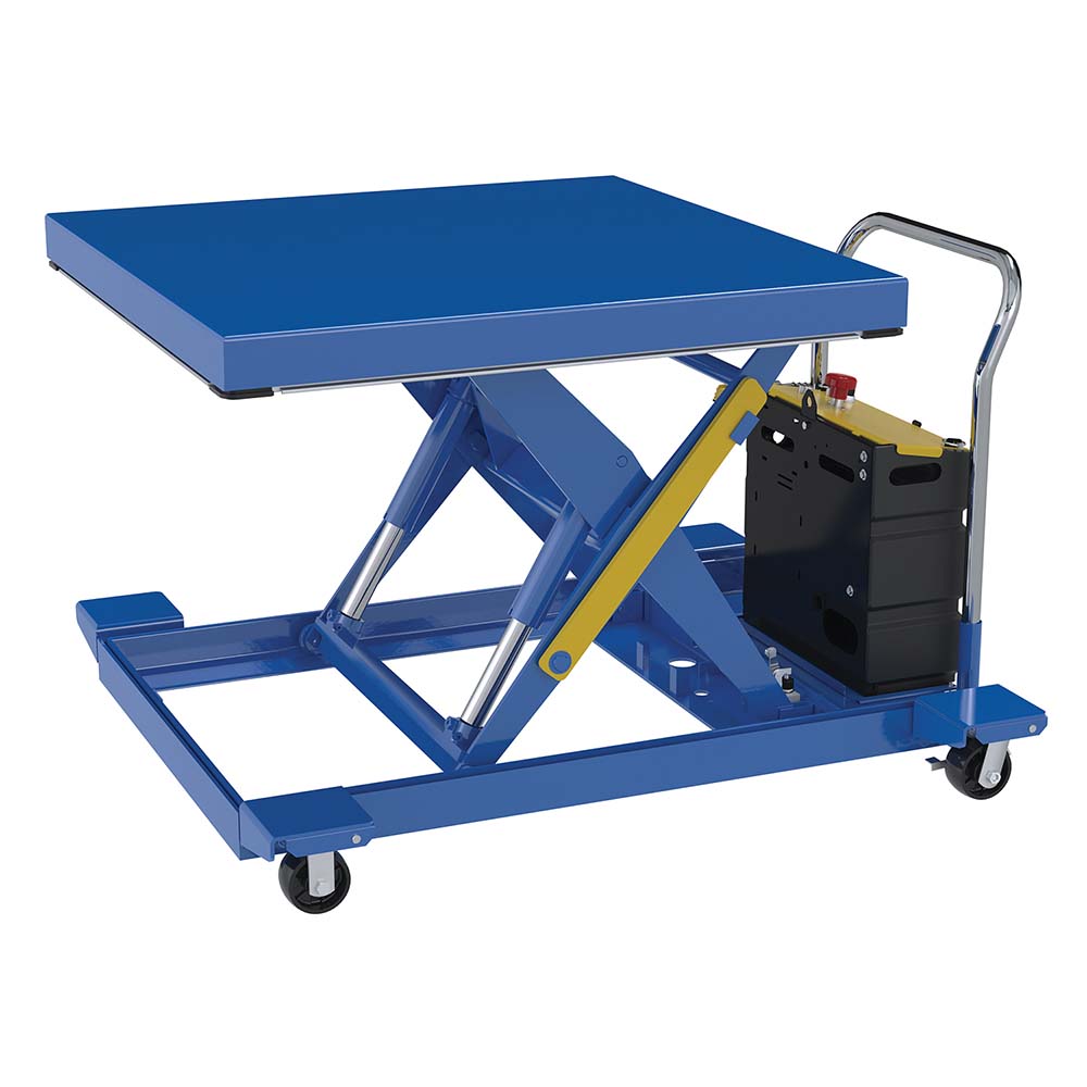 Vestil - Mobile Battery Lift Table: 2,000 lb Capacity, 10-1/4 to 34-1/4 ...