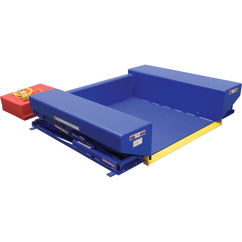 Vestil - Electric Hydraulic Ground Table: 4,000 lb Capacity, 45 ° Tilt ...