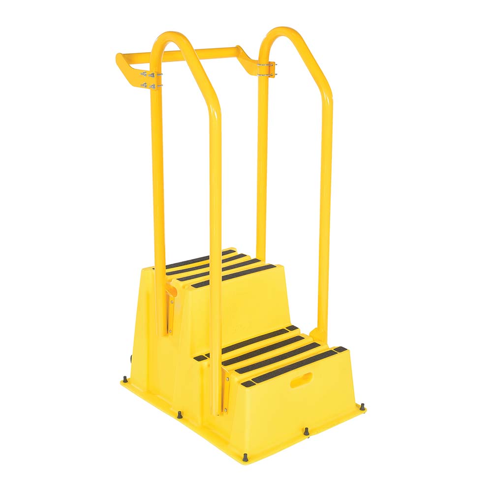 Vestil - 2 Step Polyethylene Step Ladder: 4 ft 9-1/4 in Height | MSC Direct