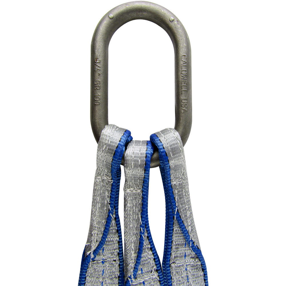 Lift-All - Bridle, Type 10 Web Sling: 8' Long, 1" Wide, Tuff-Edge III ...