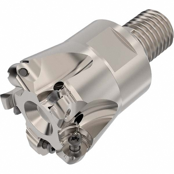 Seco - Indexable Copy End Mill: 1.106" Cut Dia, Through Coolant | MSC ...