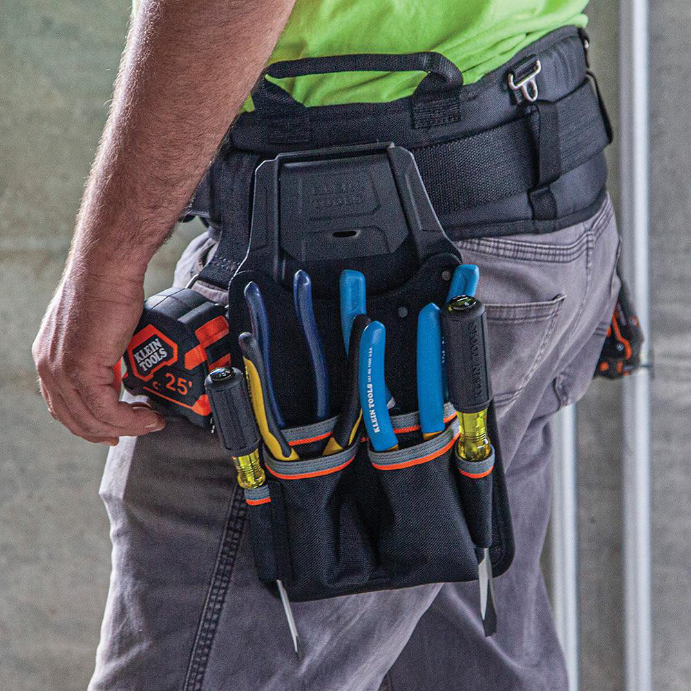 Klein Tools - Holder: 7 Pockets, Ballistic Nylon | MSC Direct