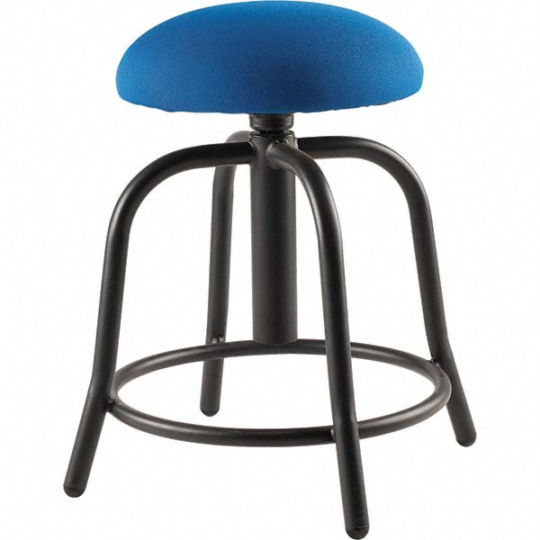 National Public Seating - Adjustable Height Swivel Stool: Fabric | MSC ...